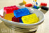 Building Block Soaps: Set of 6 guest soaps in the shape of the iconic toy.