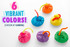 Chalk Bombs: Balls that create colored chalk puffs with every throw.