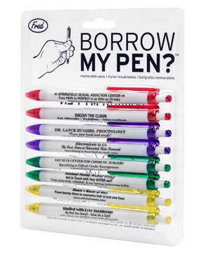 Borrow My Pen?