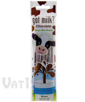 Magic Milk Straws: All-natural flavor straws encourage milk drinking