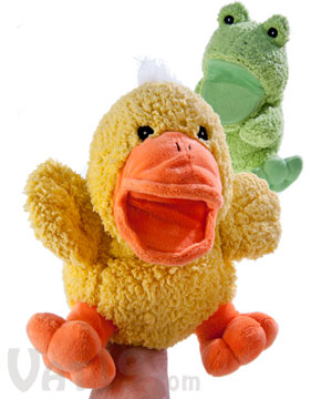 Musical Animal Puppets: Move their mouths to play three different songs.