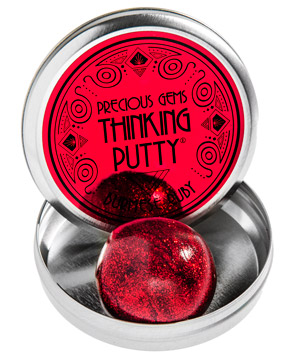 Precious Gems Crazy Aaron Thinking Putty: Putty that shimmers like jewels.