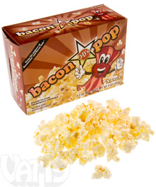 Sriracha Popcorn: Sweet and spicy microwaveable popcorn.