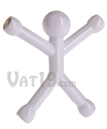 Q-Man Magnets: Flexible figures with magnetic hands and feet