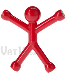 Q-Man Magnets: Flexible figures with magnetic hands and feet