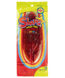 Slaps Lollipops: Flexible, foldable, edible lollipops.