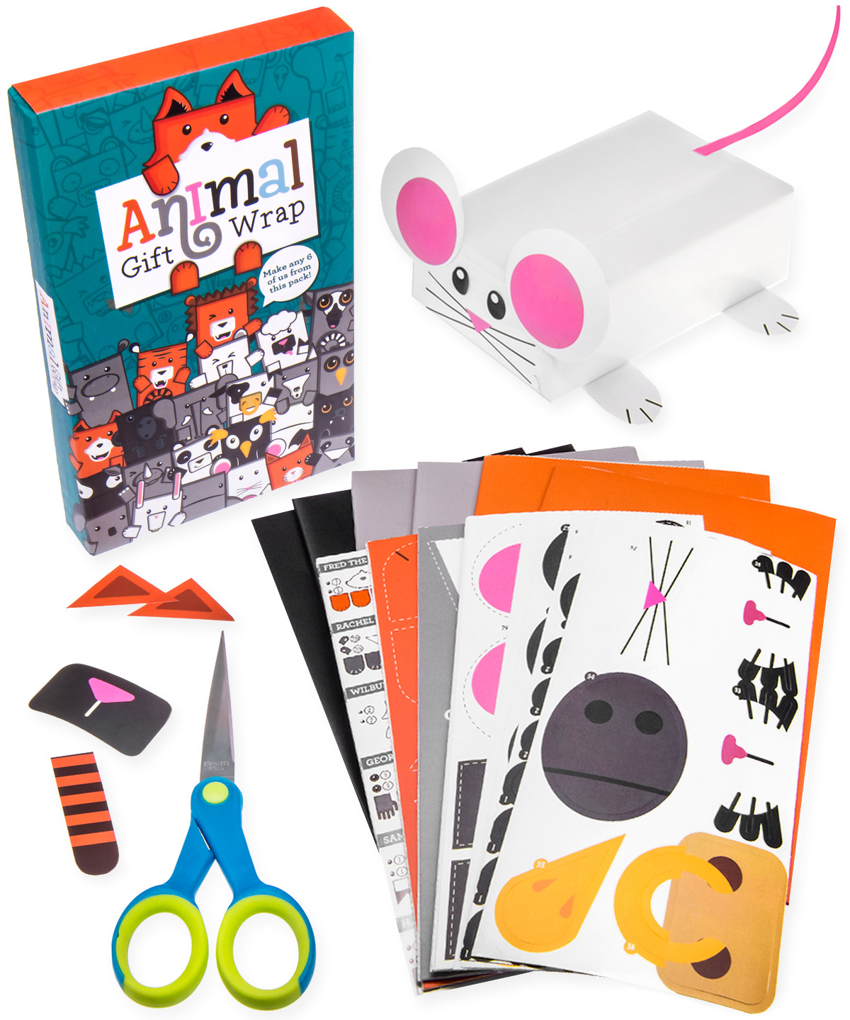 Animal Gift Wrap: Everything you need to bring your gifts to life!