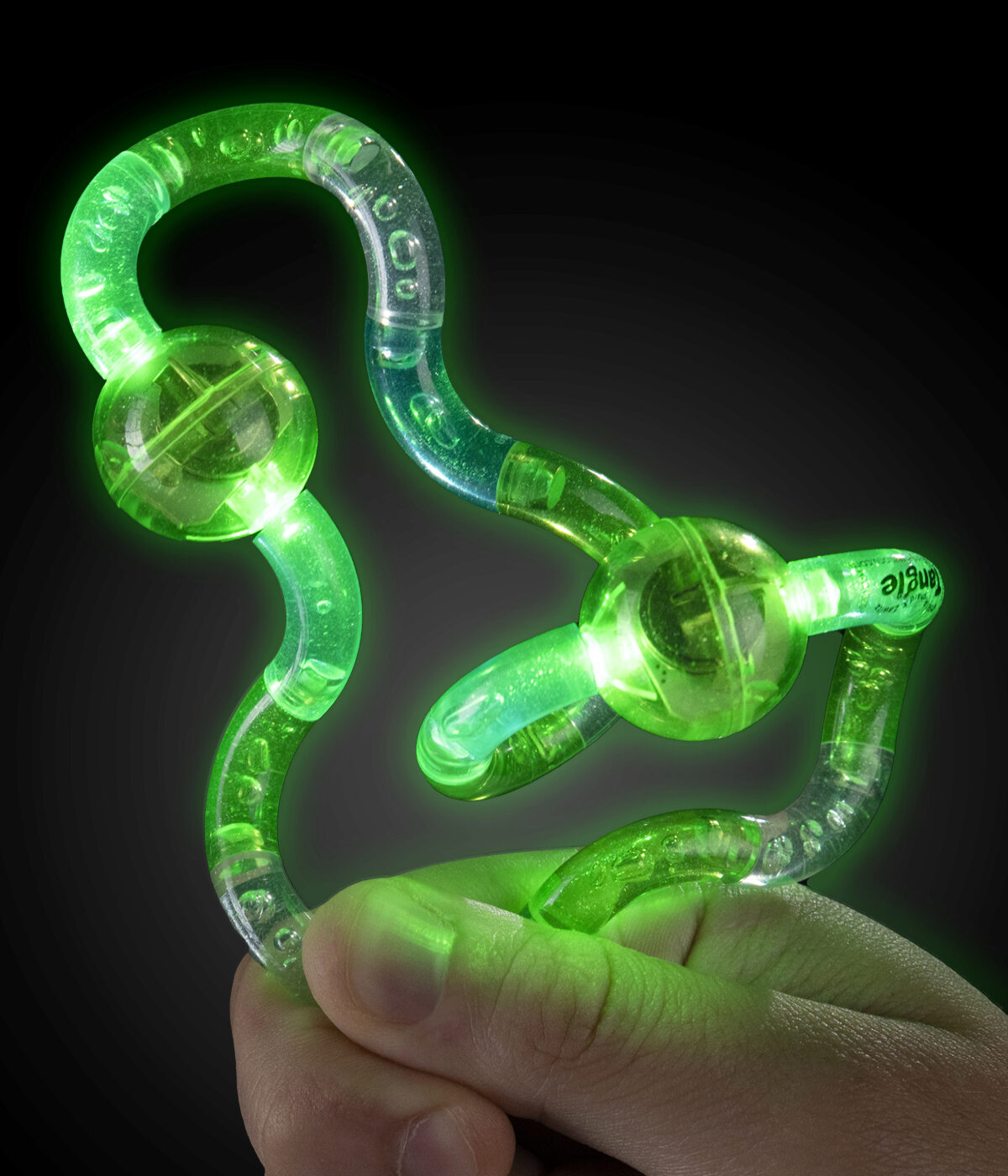 Atomic Tangle: A light-up twist on a classic fidget toy.