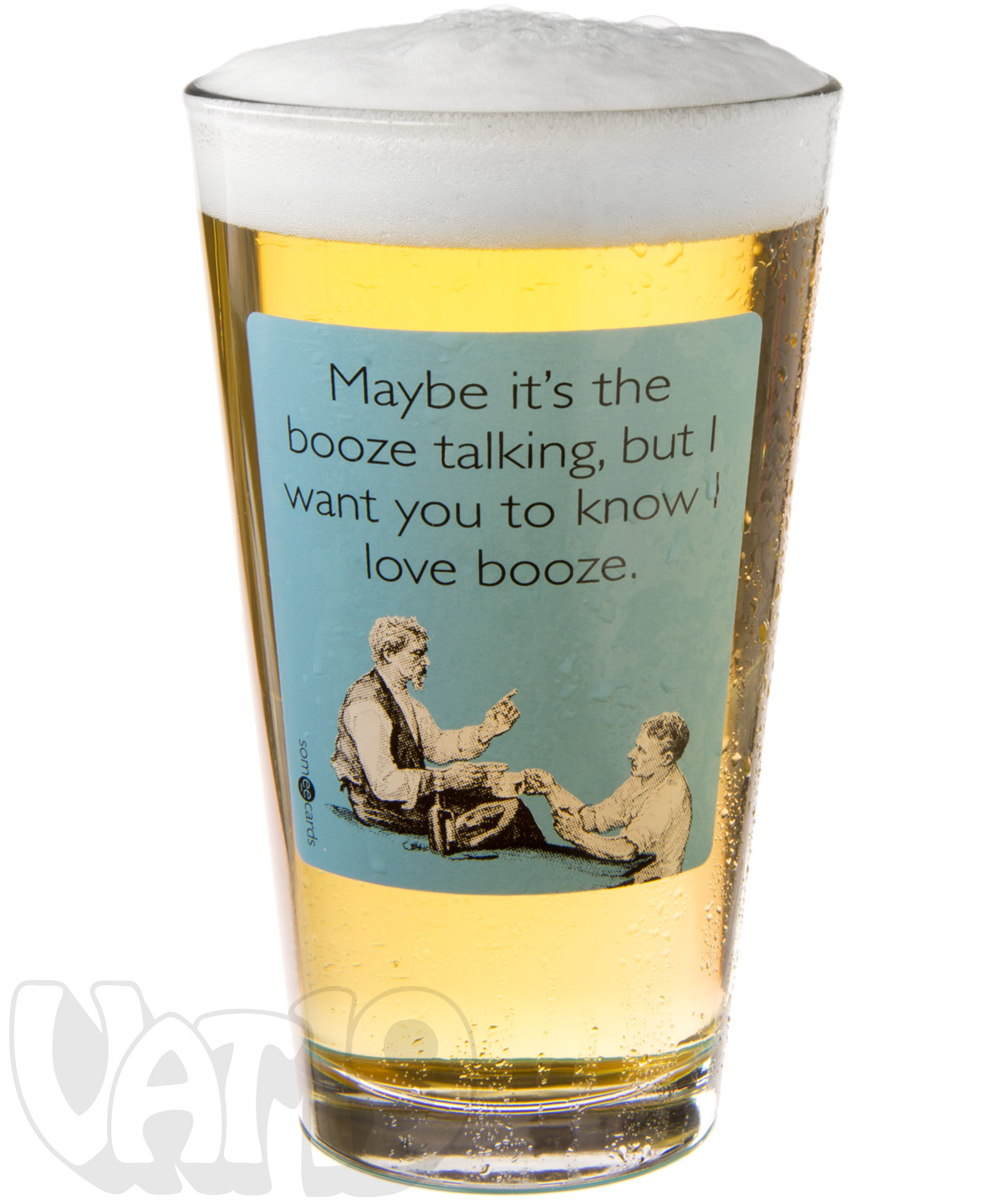 Irreverent Beer Glass Pints and Can Koozies