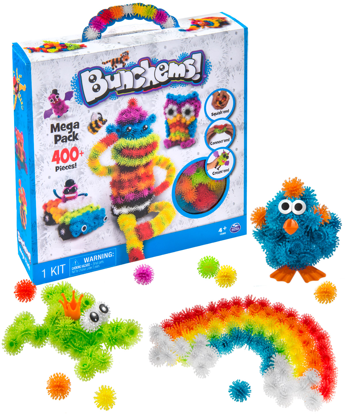 Bunchems! Mega Pack: Squish, create, and connect
