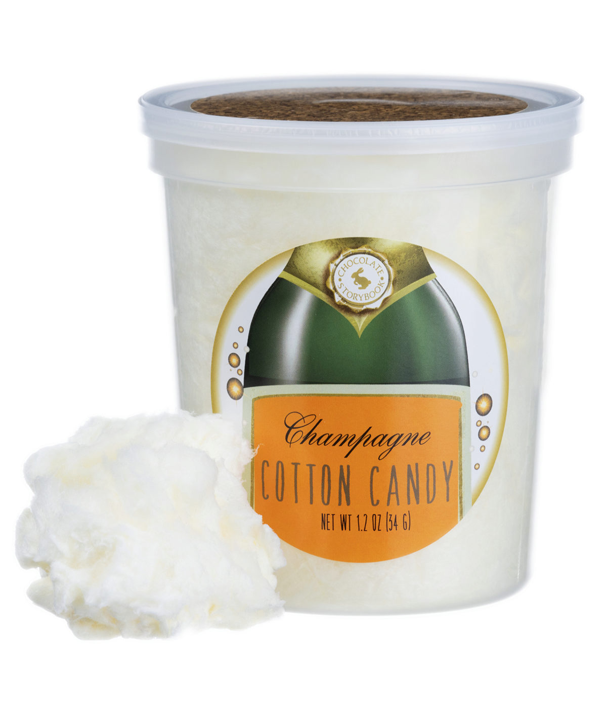 Champagne Cotton Candy: Cotton candy that tastes like sparkling wine.