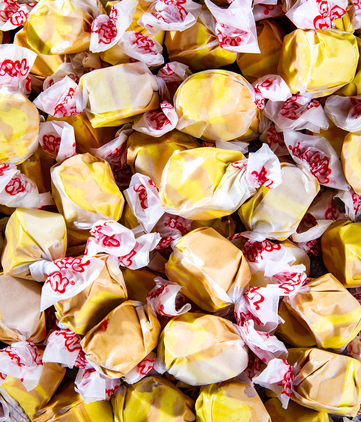 Chicken and Waffles Taffy: Flavored like the Southern food pairing.