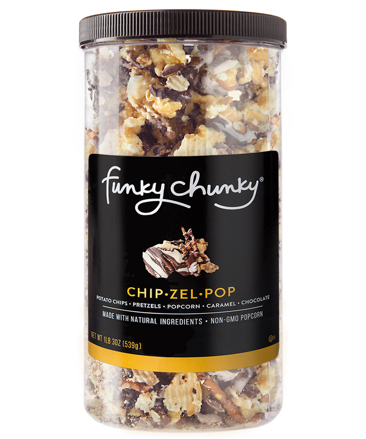 Chip-Zel-Pop Canister by Funky Chunky