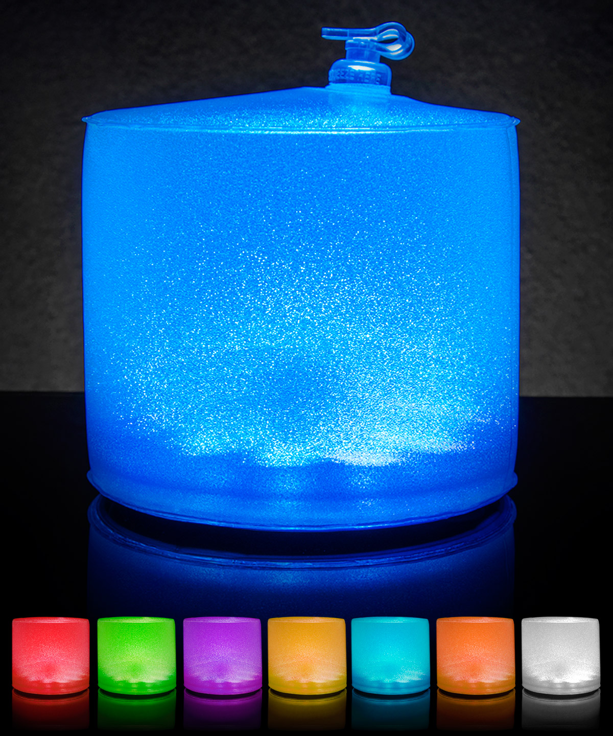 Luci Color Inflatable Solar Light: Eco-friendly portable LED illumination.