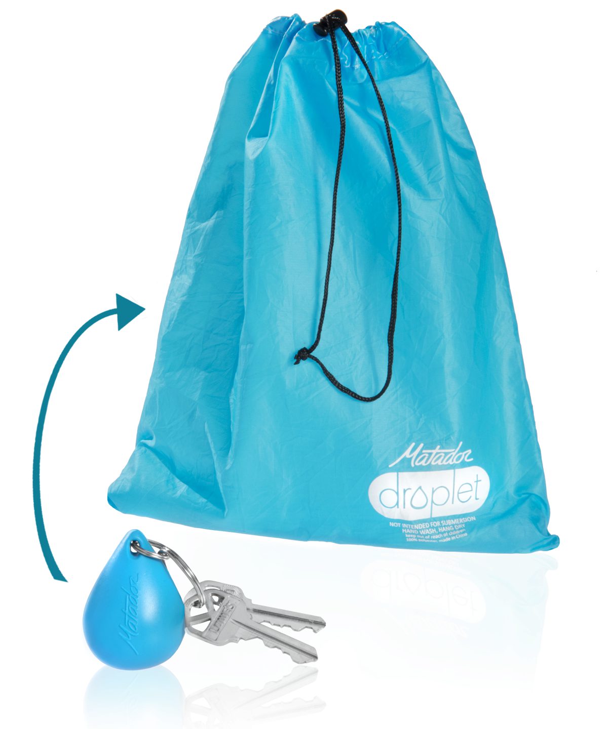 Droplet Dry Bag: Ultra-compact water tight storage bag