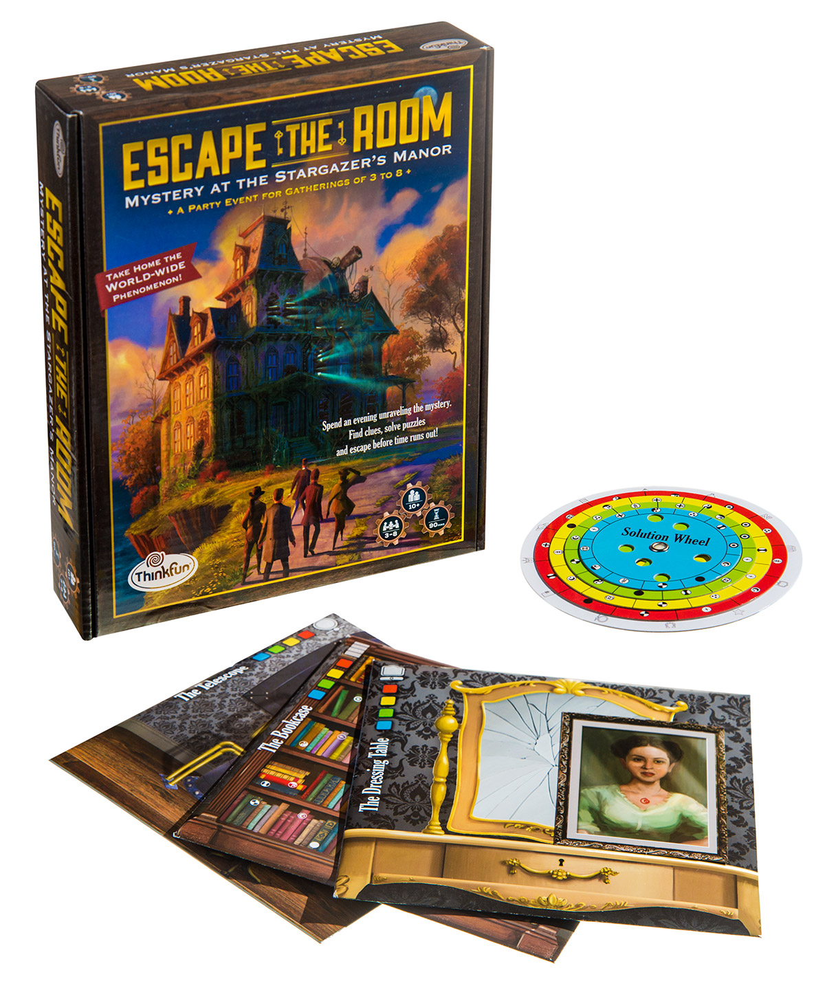 Escape the Room: Table-top escape-the-room at-home experience.