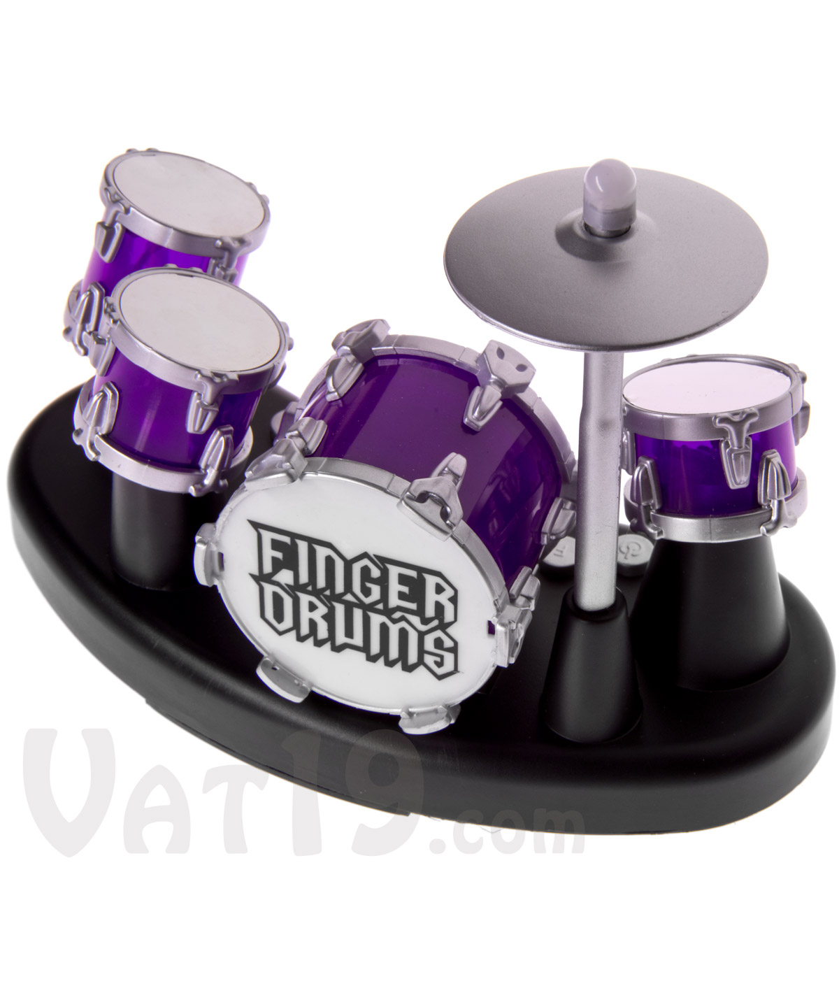 Finger Drums: Tap the drums and record your own beats.