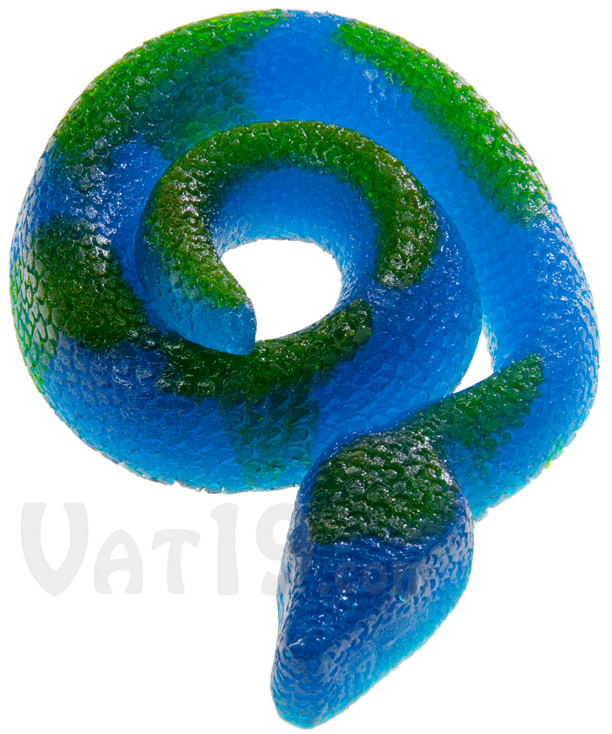 Giant Gummy Snake: Two-toned candy snake is over 2 feet long.