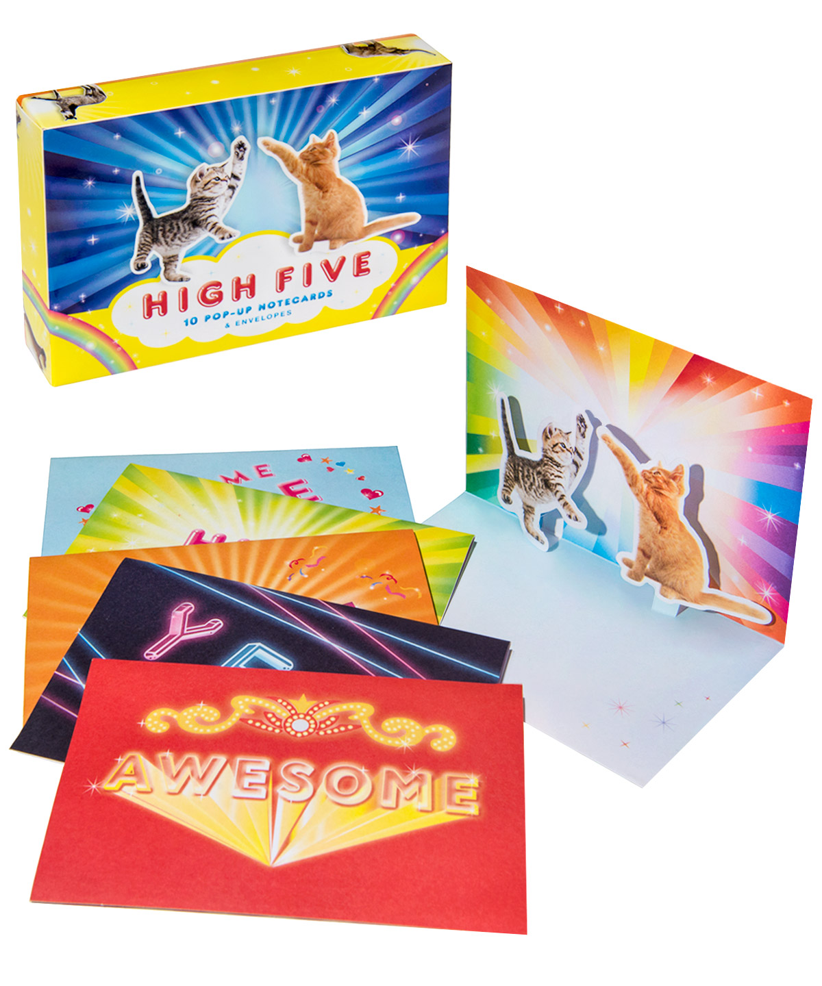 High Five Pop-Up Notecards