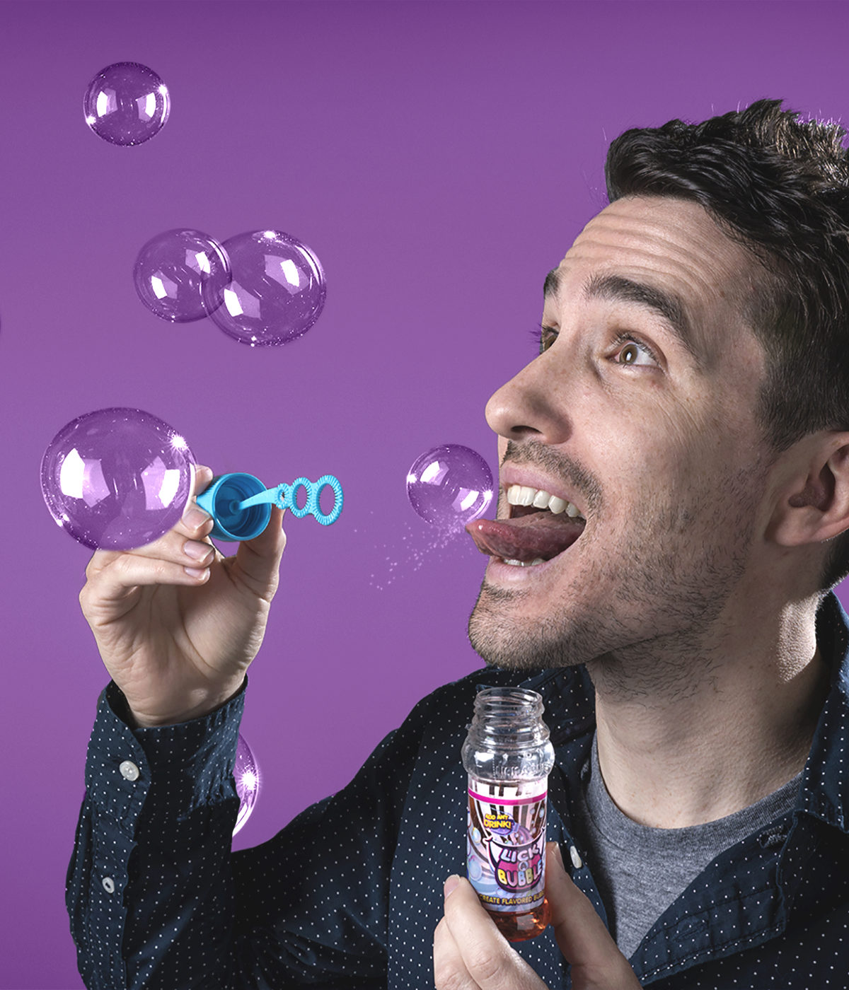 Lick-a-Bubble: Create your own bubble snacks!
