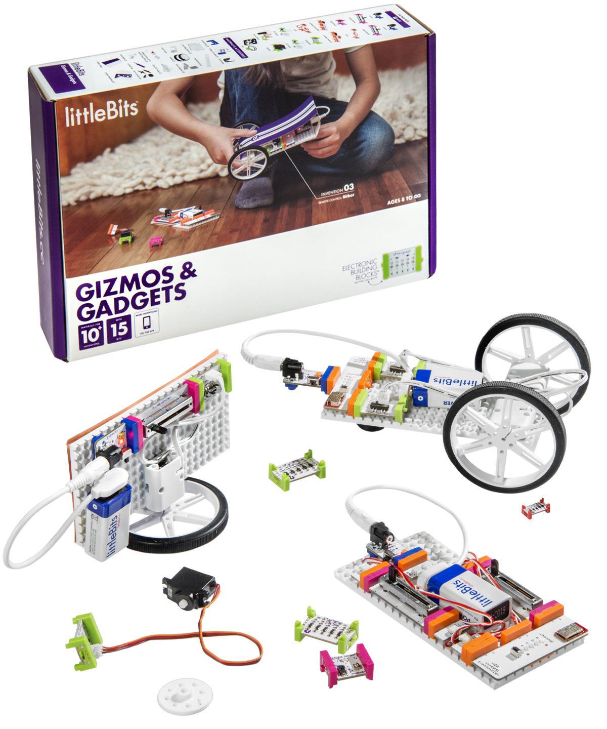 LittleBits Gizmos & Gadgets Kit: DIY circuit-building kit