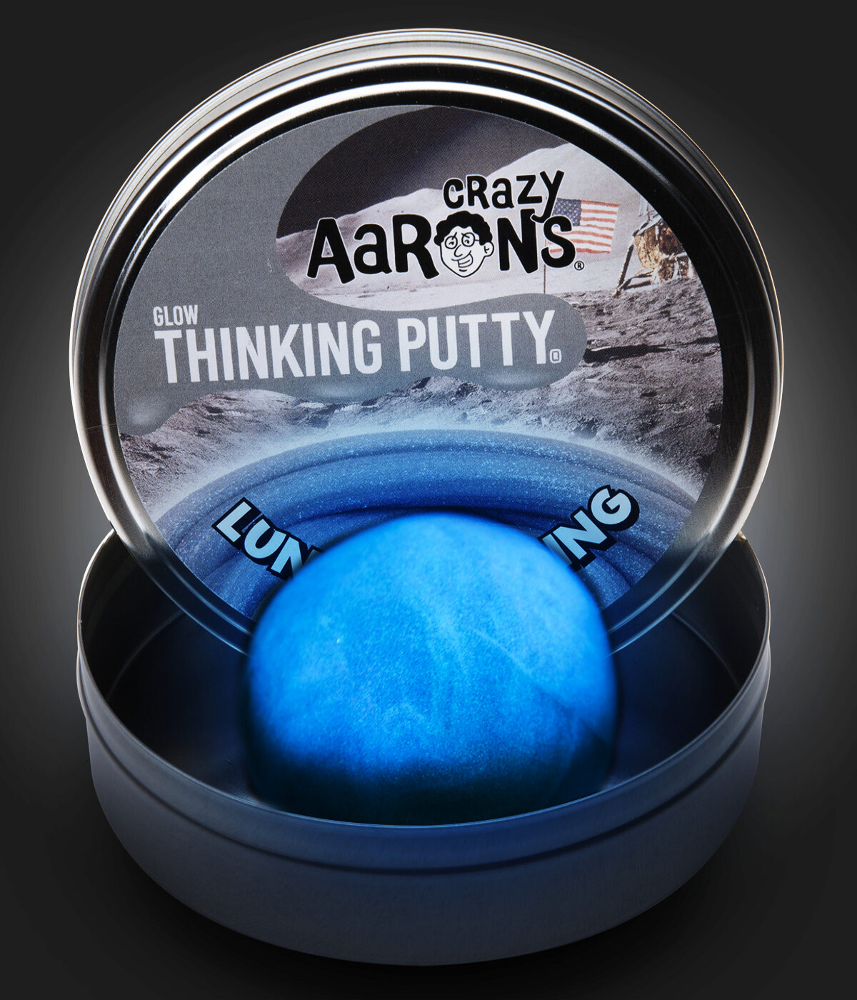 Lunar Landing Thinking Putty: Thinking putty imbued with real lunar ...