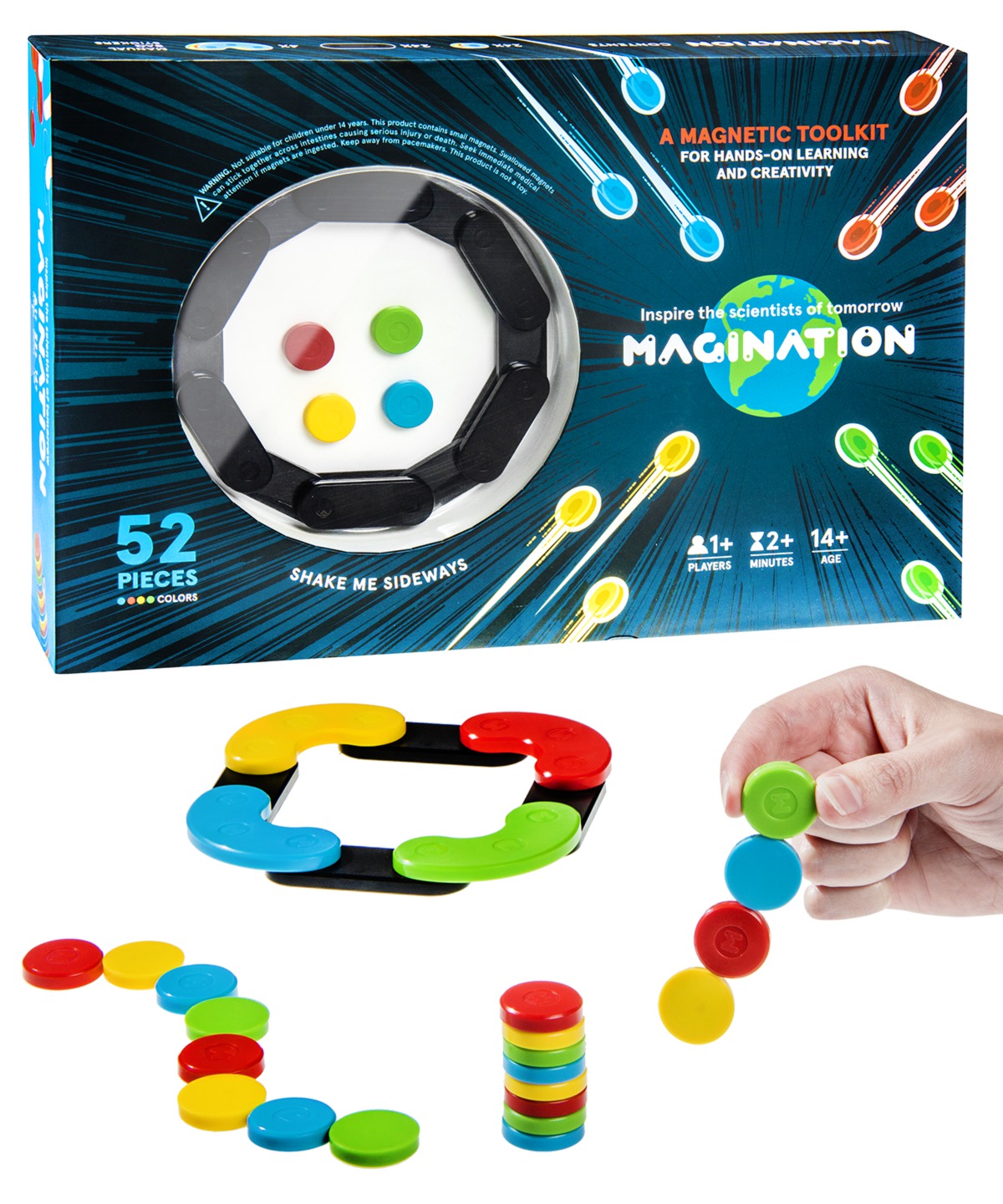 Magination Toolset: Magnetic toolkit for scientific exploration and play.