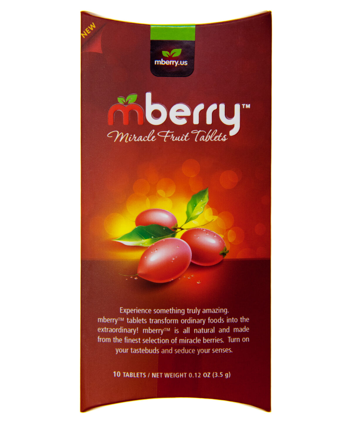 Mberry Miracle Berry Fruit Tablets: Turns sour foods sweet