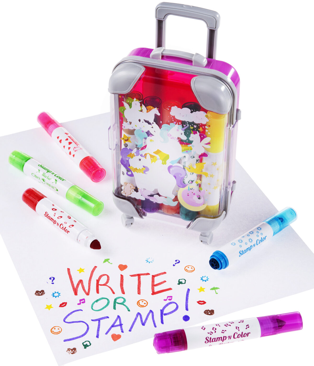 Mini Suitcase Marker Set: A marker set with a cute carrying case.