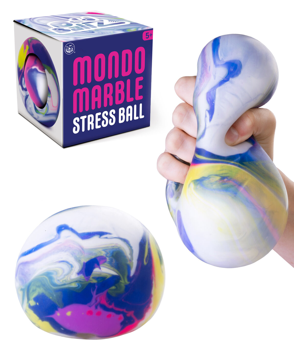 Mondo Marble Stress Ball: An oversized marble that you can squeeze!