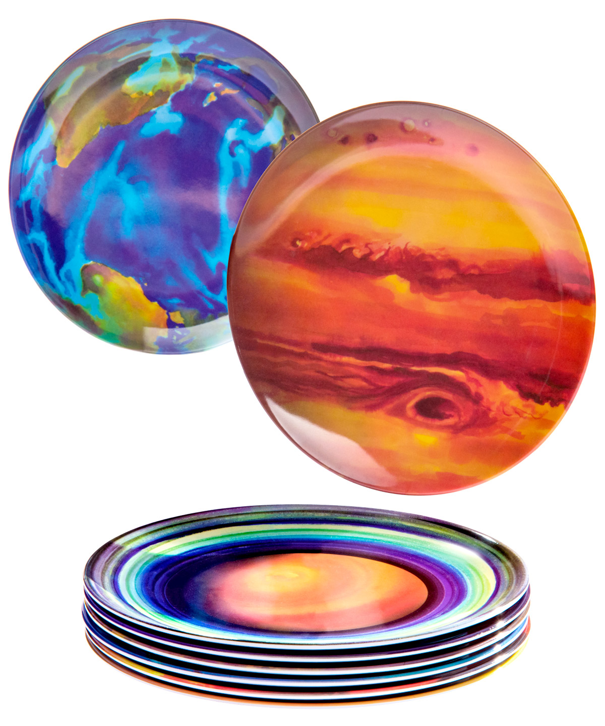 Planet Plates: Solar system themed dining set.