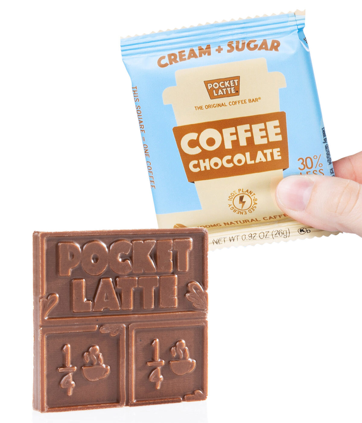 Pocket Latte: A convenient coffee snack that’ll get you through the day.