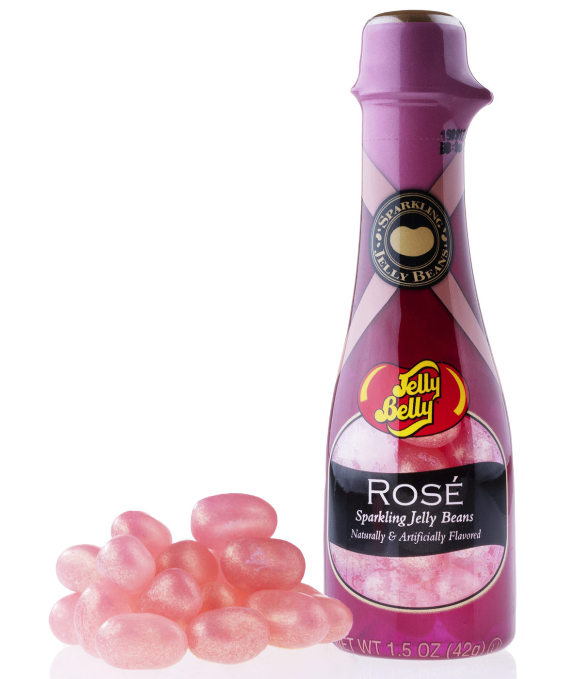Rosé Jelly Beans: A tiny wine bottle filled with rosé-flavored Jelly ...