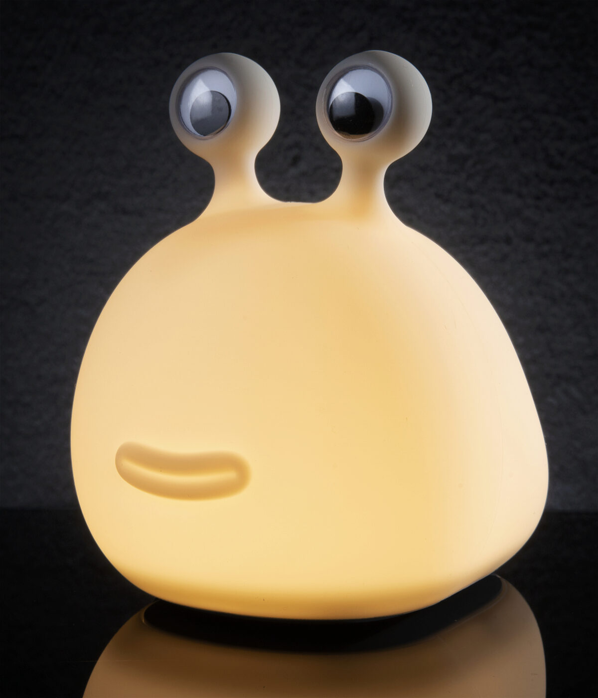 Slug Light: An adorable night light with an ingenious power switch.