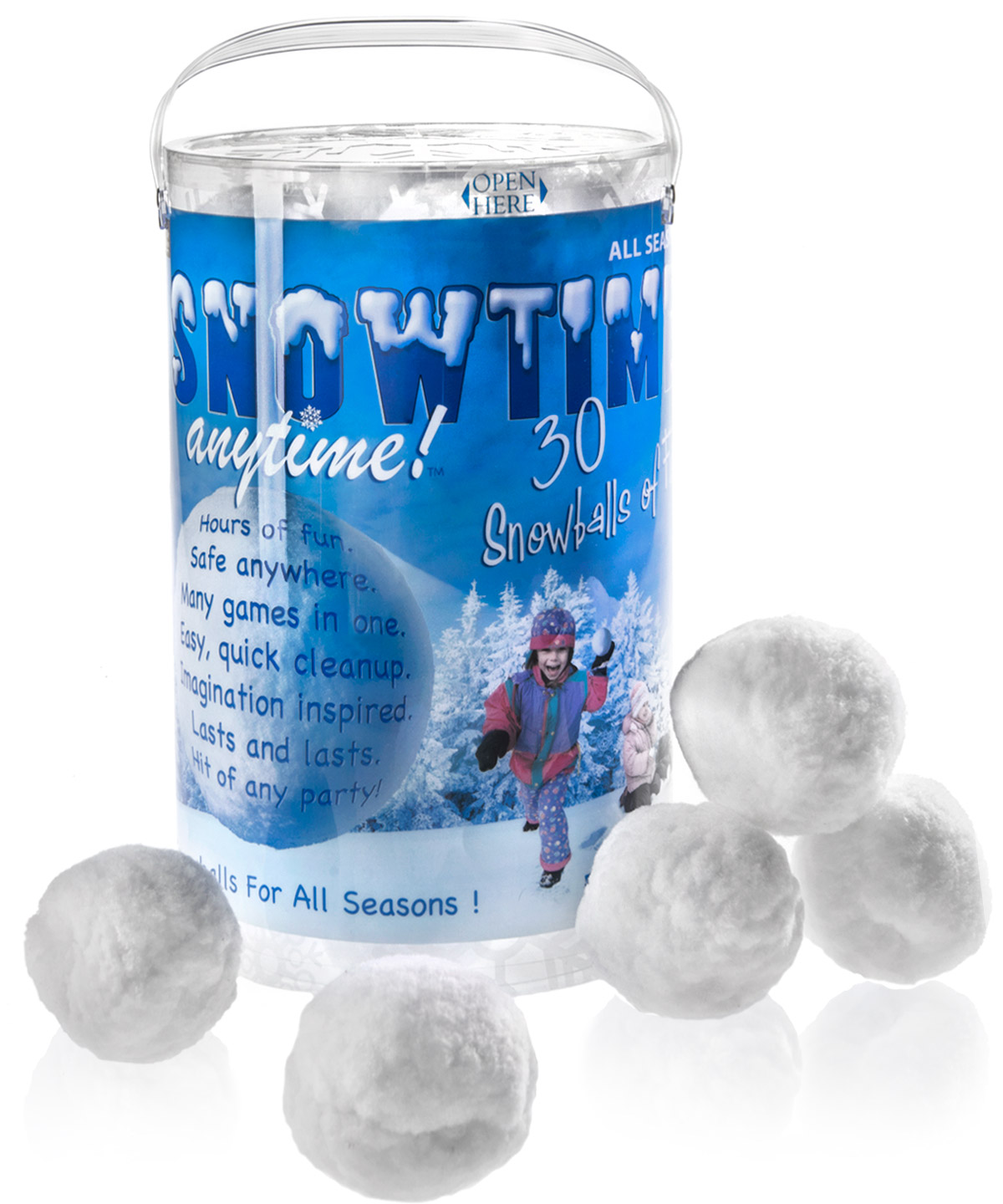 Snowtime Anytime Indoor Snowballs