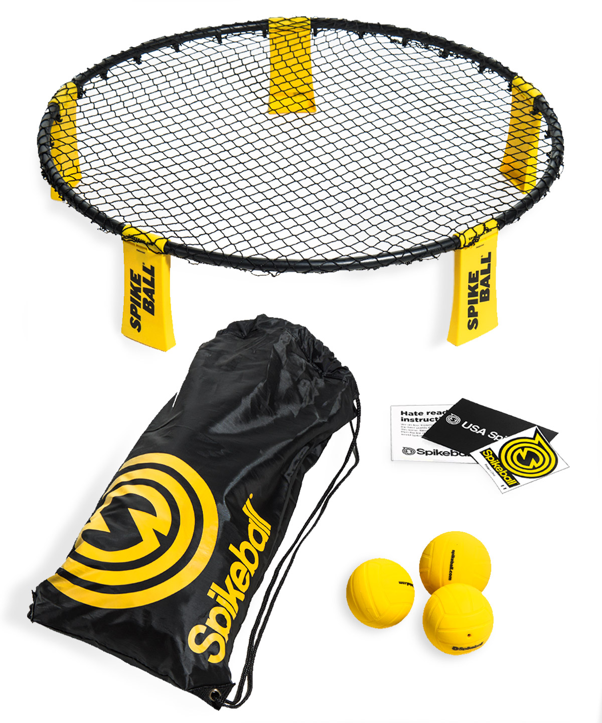 Spikeball: Energetic game combining volleyball and four square.