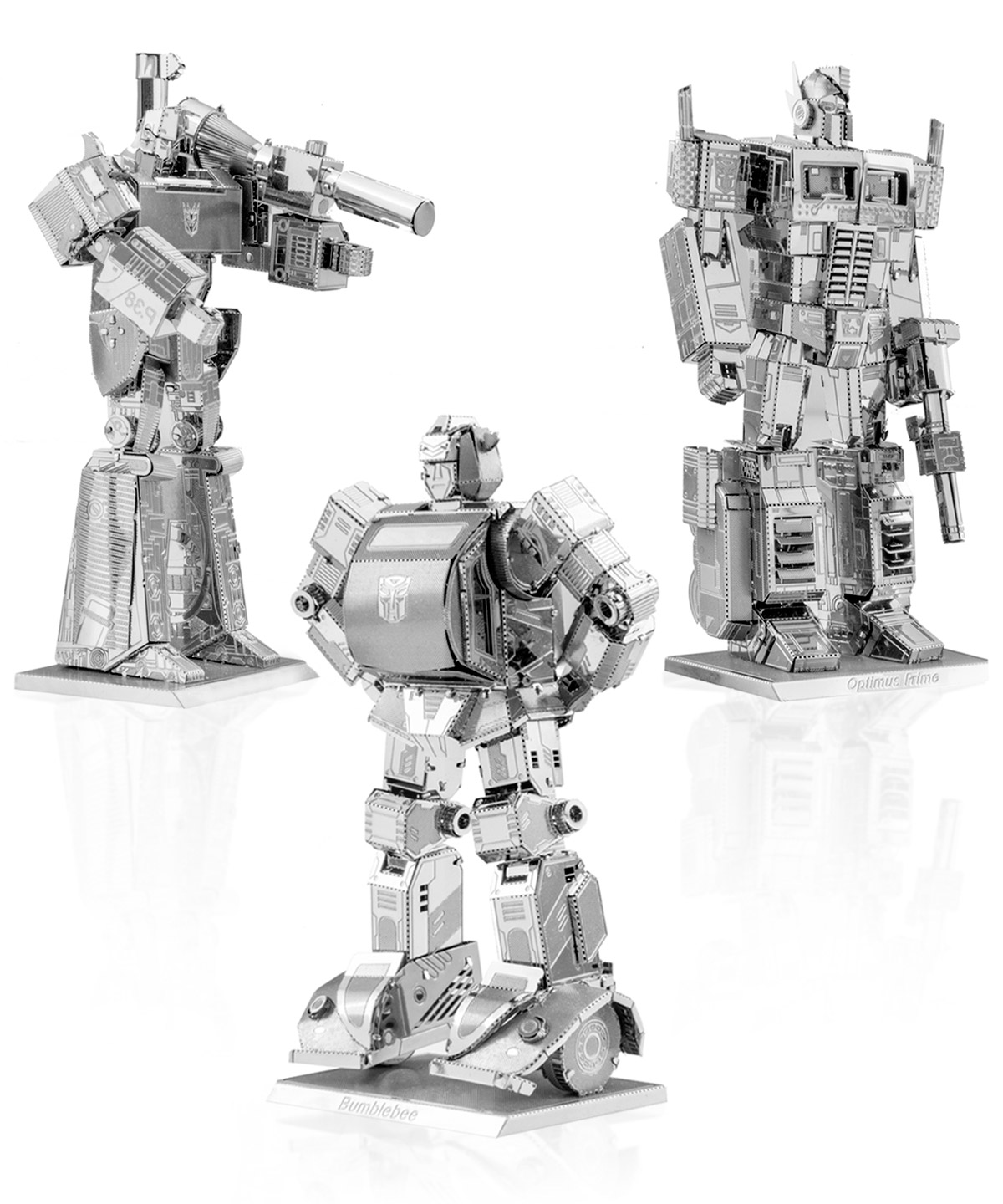 Transformers Metal Works: DIY metal models of robots in disguise.