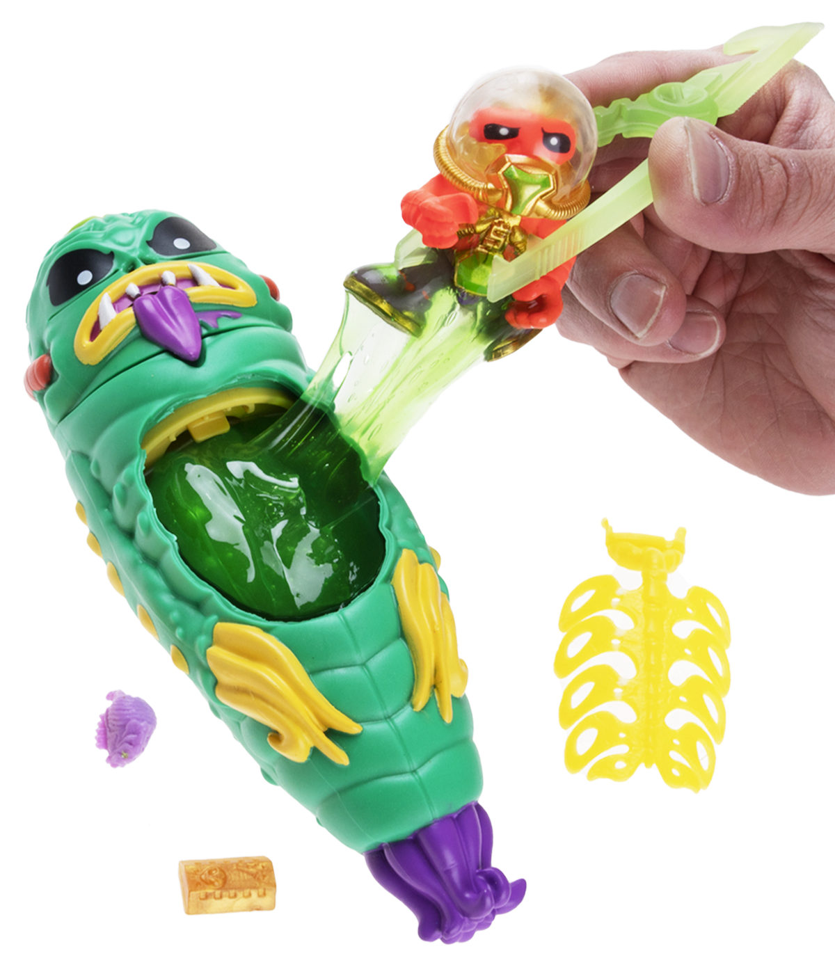 Treasure X Aliens: Dissect a slimy alien to find real treasure!