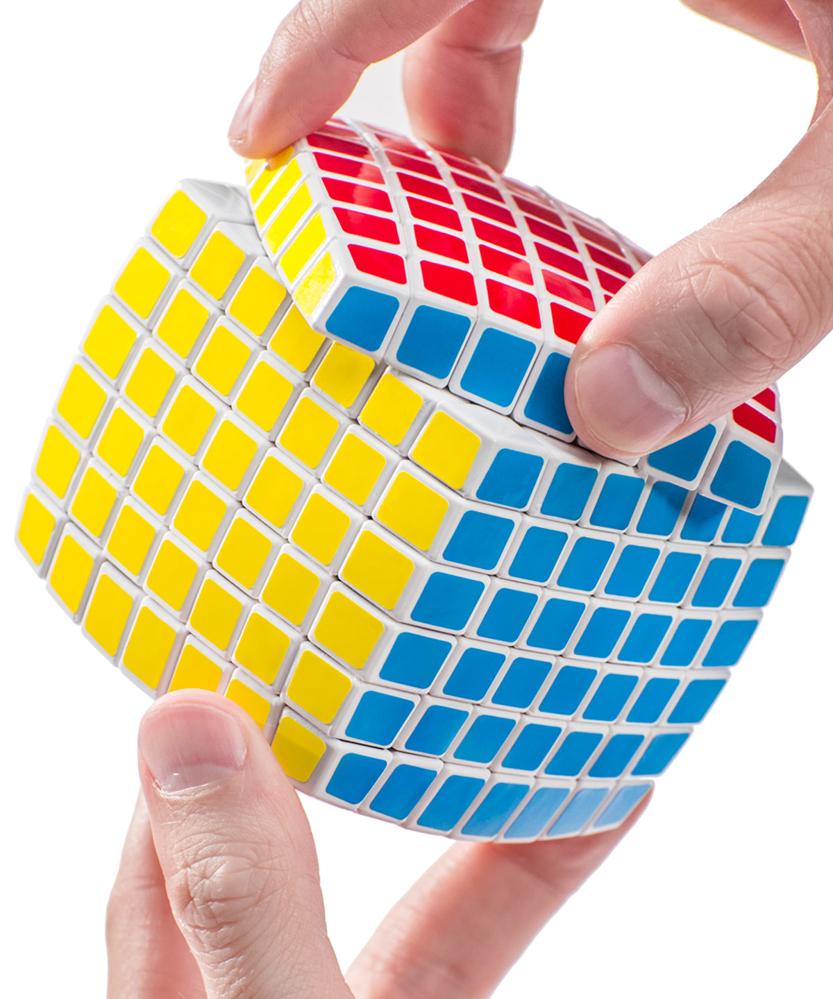 V-CUBE 7: A Rubik’s Cube with over eight times the complexity.
