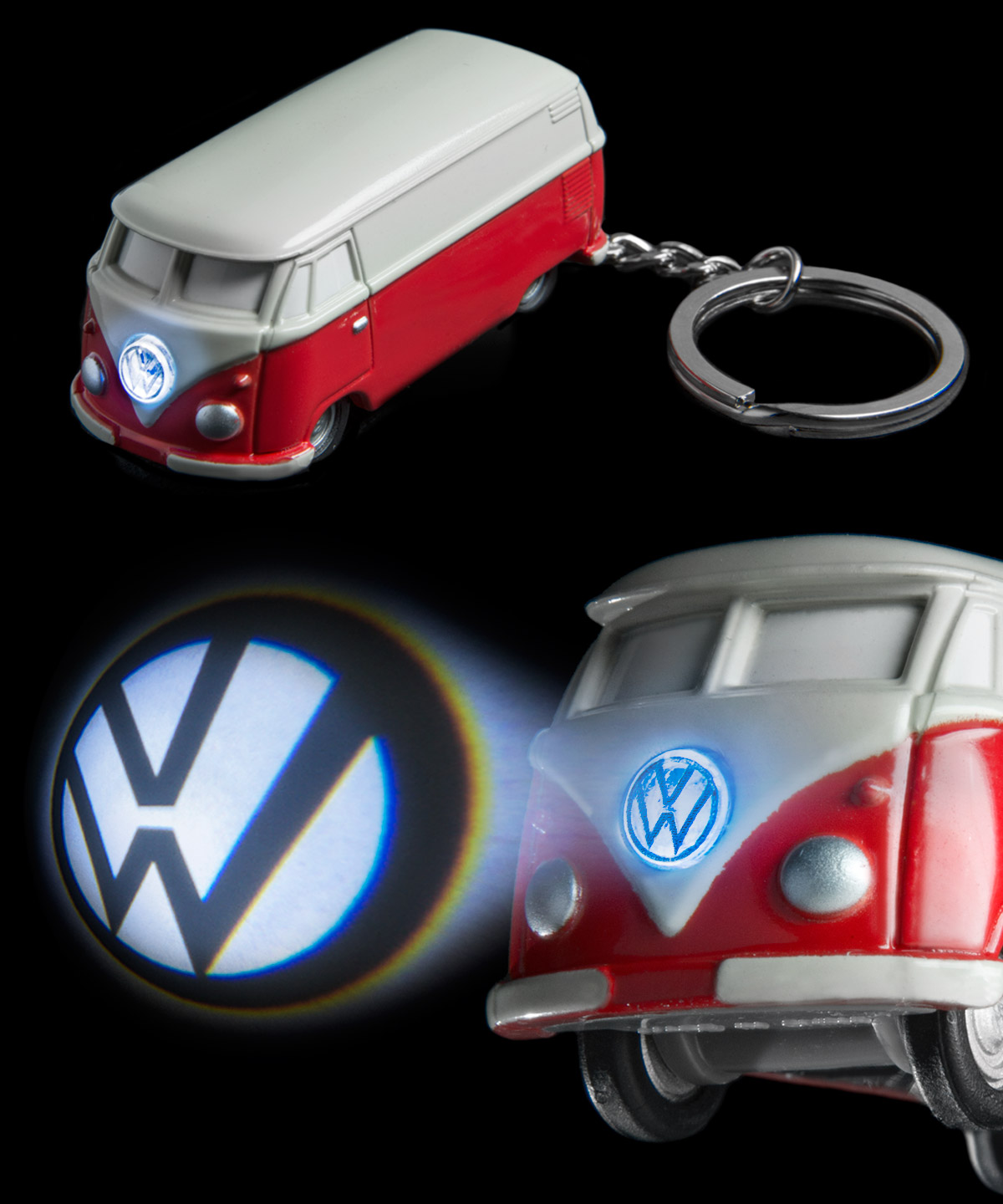 Volkswagen Bus Keychain Light