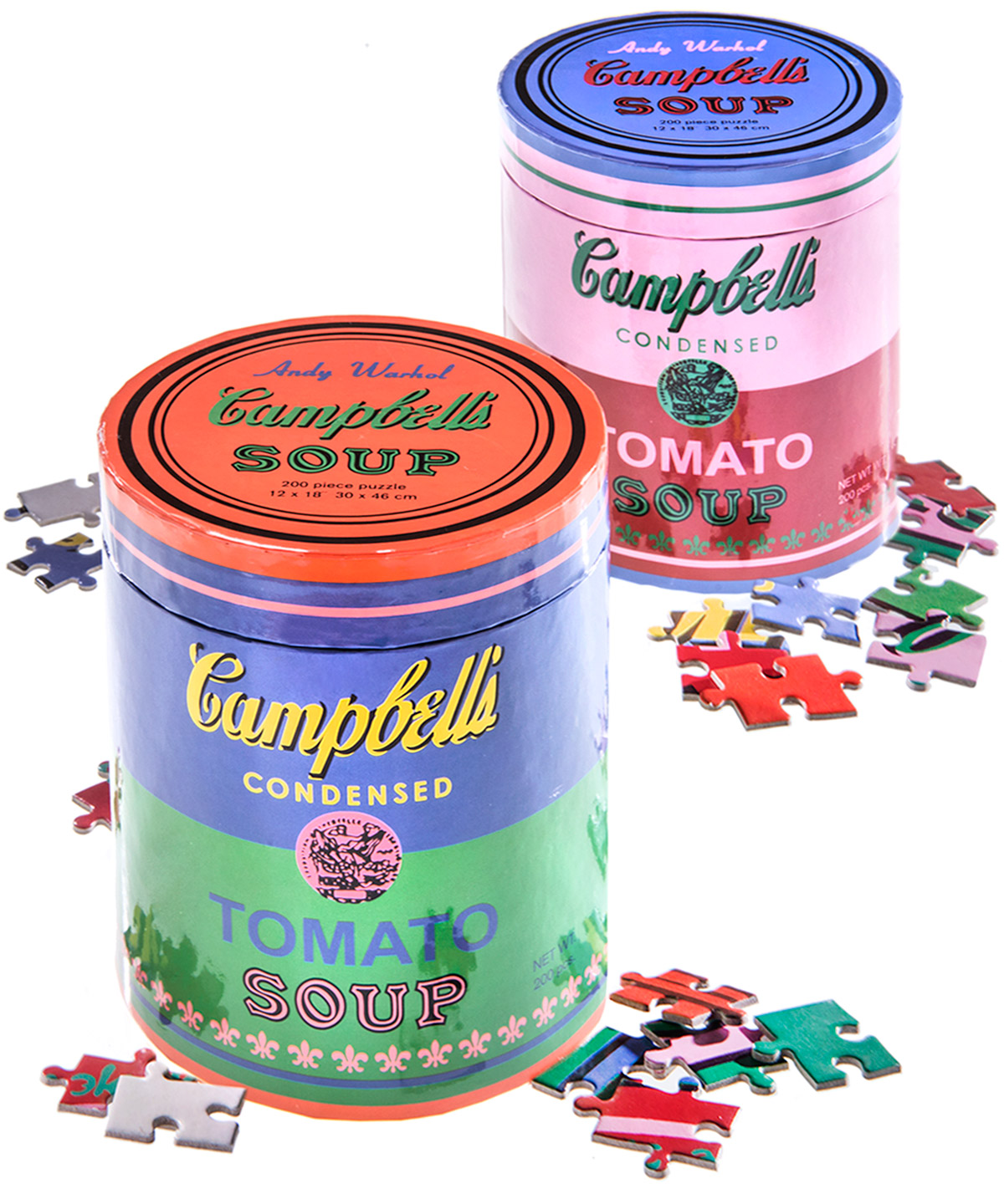 Andy Warhol Campbell's Soup Can Puzzles