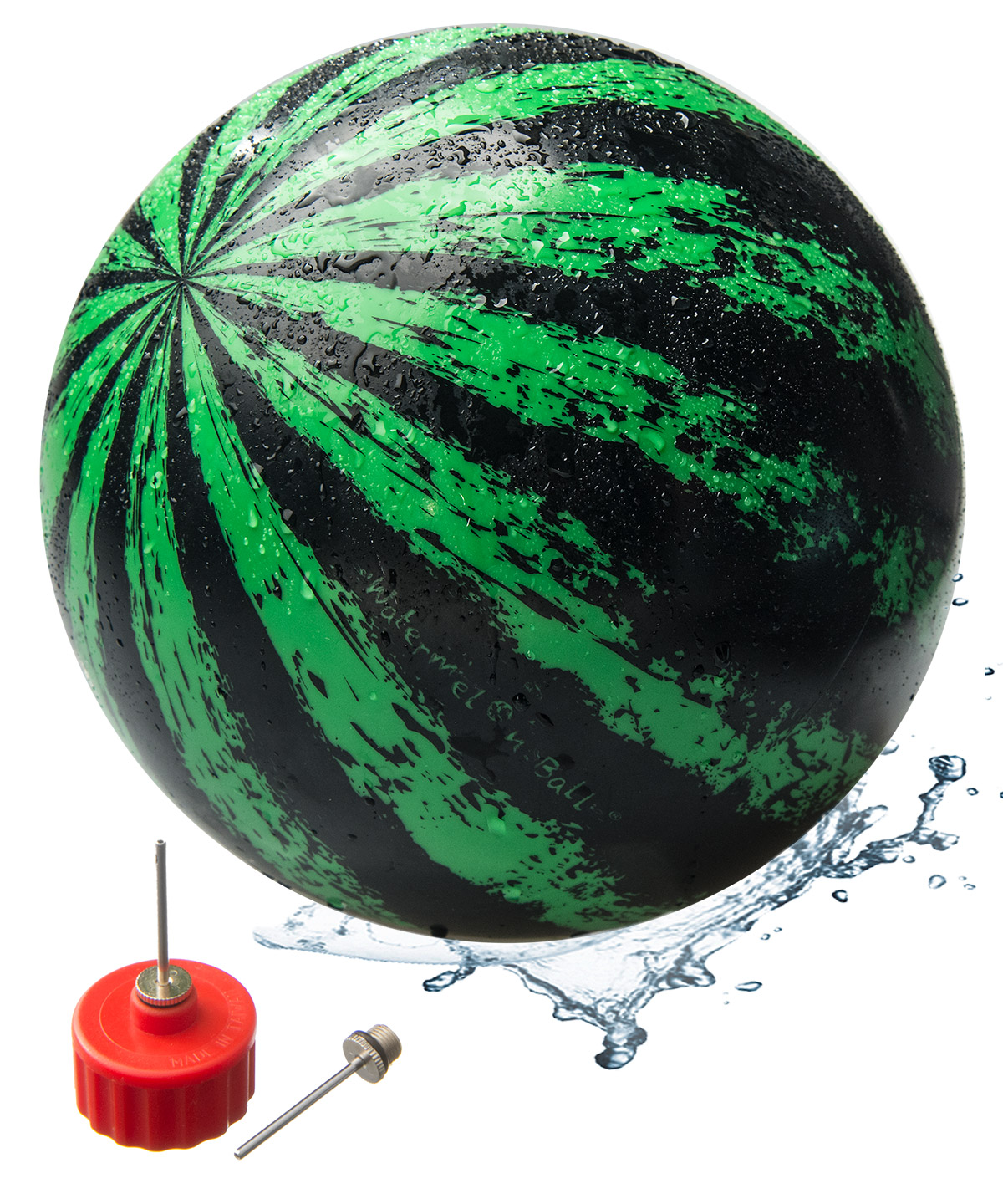 Watermelon Ball: Competitive pool game played with a unique water toy.