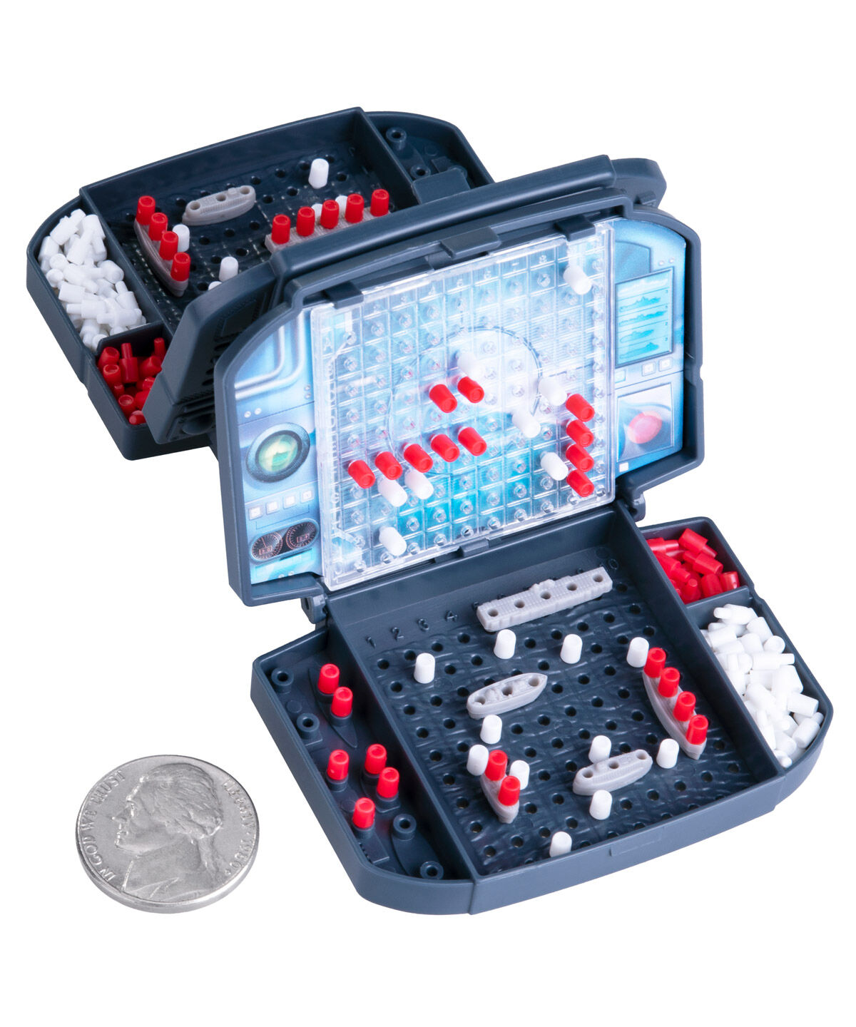 World's Smallest Battleship: A mini version of the maritime strategy game.