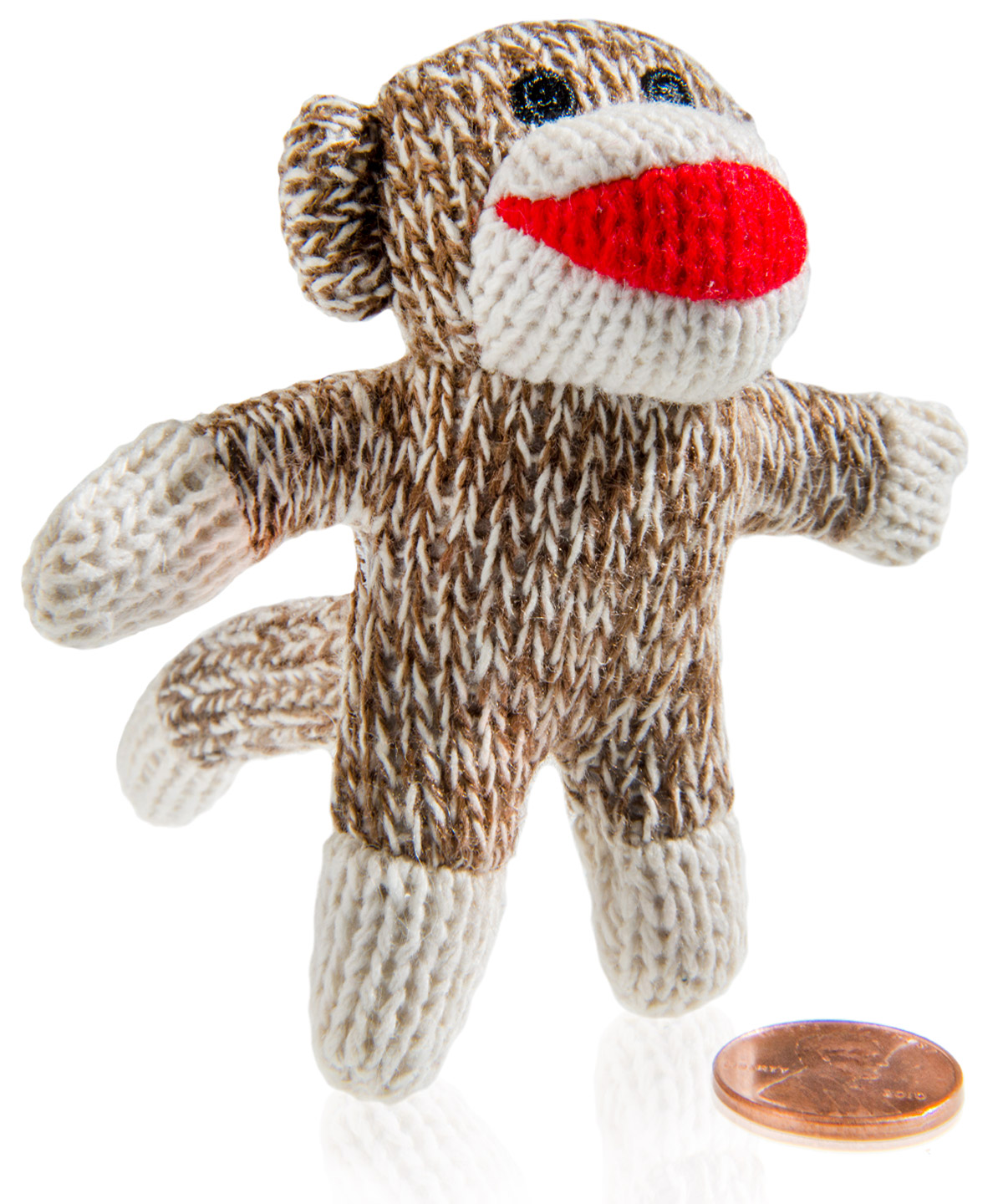 World’s Smallest Sock Monkey: Tiny version of the classic stuffed animal.
