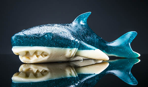 Giant Gummy Shark: Enormous and delicious aquatic predator.