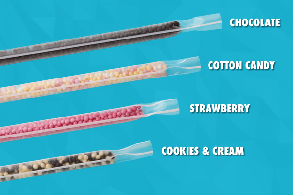 Magic Milk Straws All natural Flavor Straws Encourage Milk Drinking