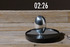 PhiTOP: Spinning aluminum top shaped like an egg.