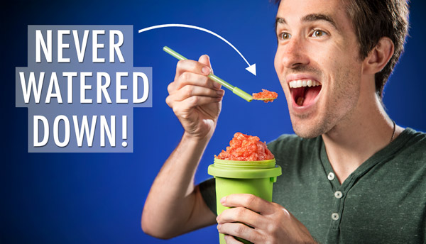 Slushy Maker: Create your own slushy in less than a minute.