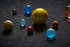 Solar System Marble Set: Collectible set of solar objects formed in glass.